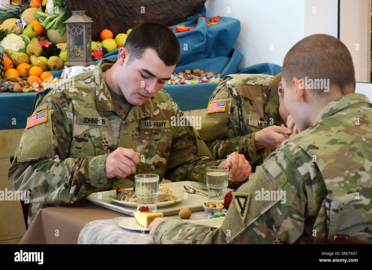 U.S. Army Pvt. Austin Johnson with the 1st Battalion, 4th Infantry ...