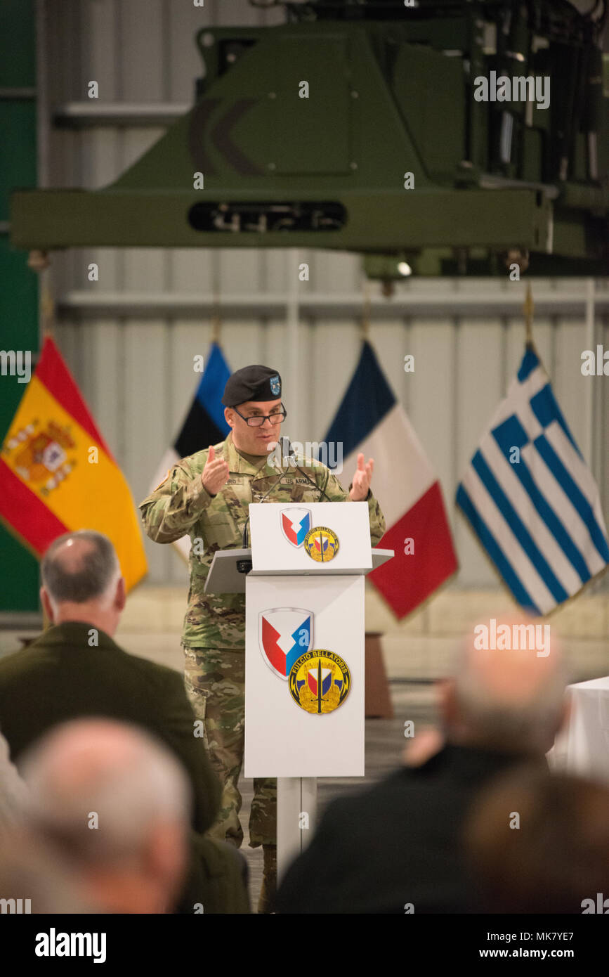 U.S. Army Maj. Gen. Steven A. Shapiro, commanding general of the 21st Theater Sustainment ...