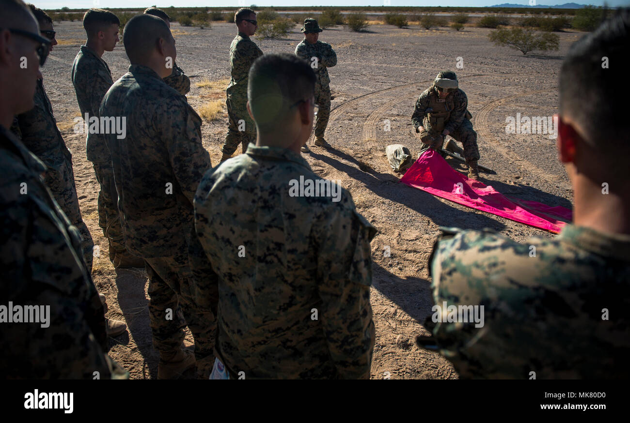 U.S. Marine Staff Sgt. Phillip Sandifer, a Marine Air Traffic Control ...