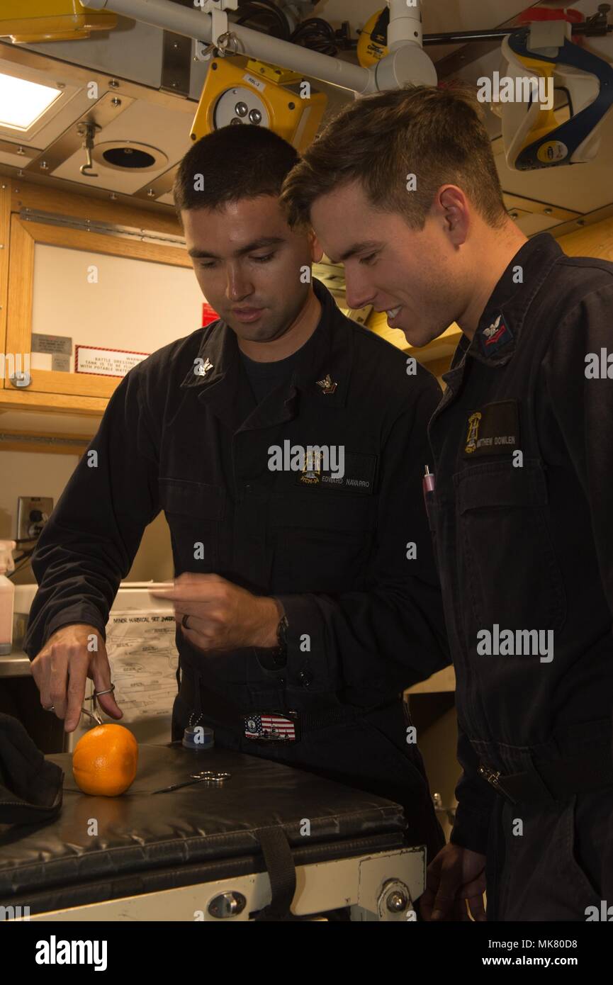 171124-N-IO414-031 AMAKUSA-NADA SEA (Nov. 24, 2017) Hospitalman 2nd ...