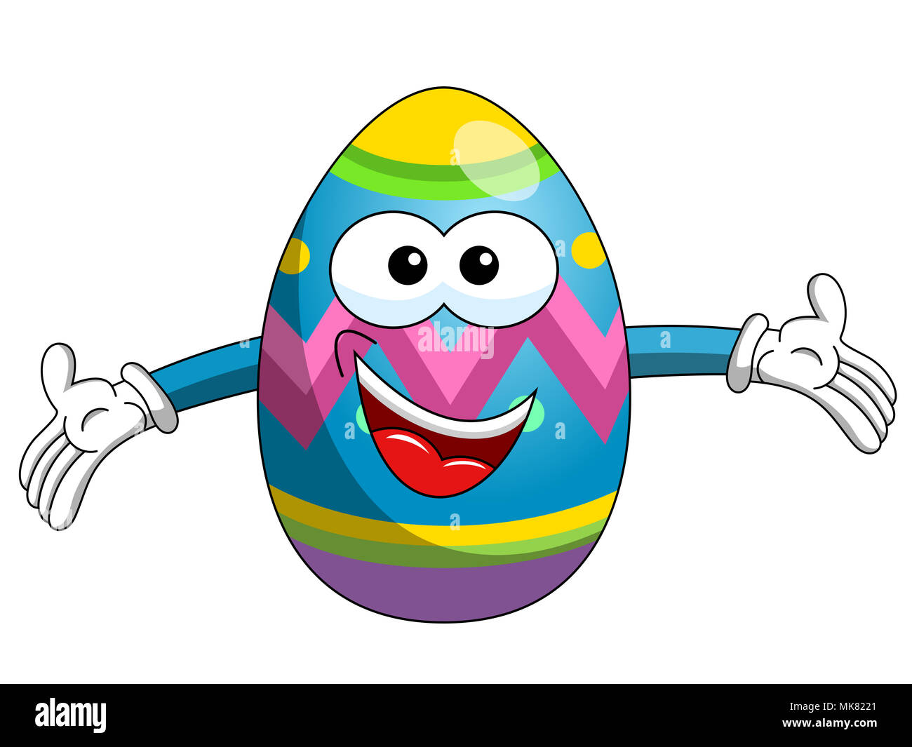 Happy hug emoticon illustration hi-res stock photography and images - Alamy