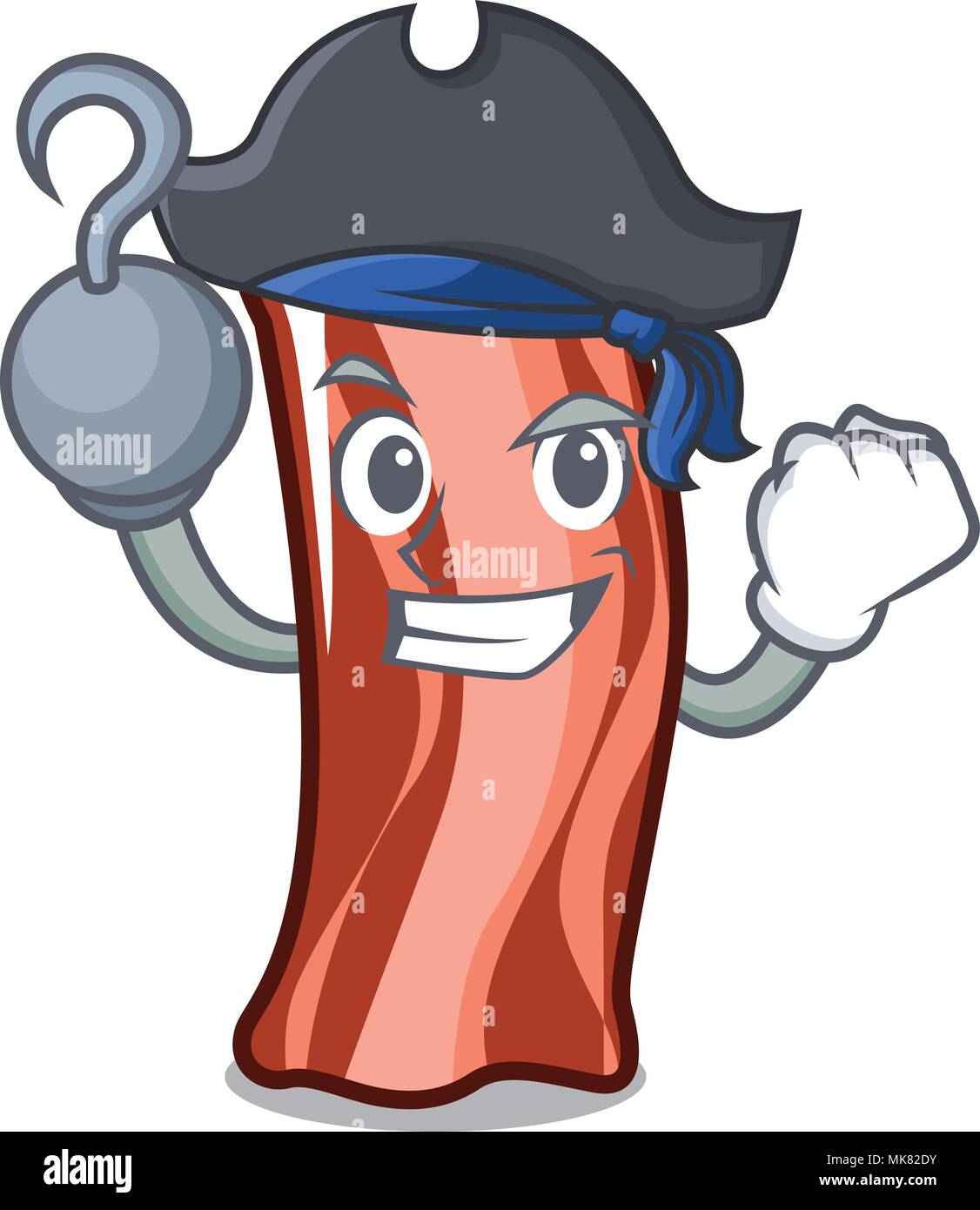 Pirate ribs character cartoon style Stock Vector Image & Art - Alamy