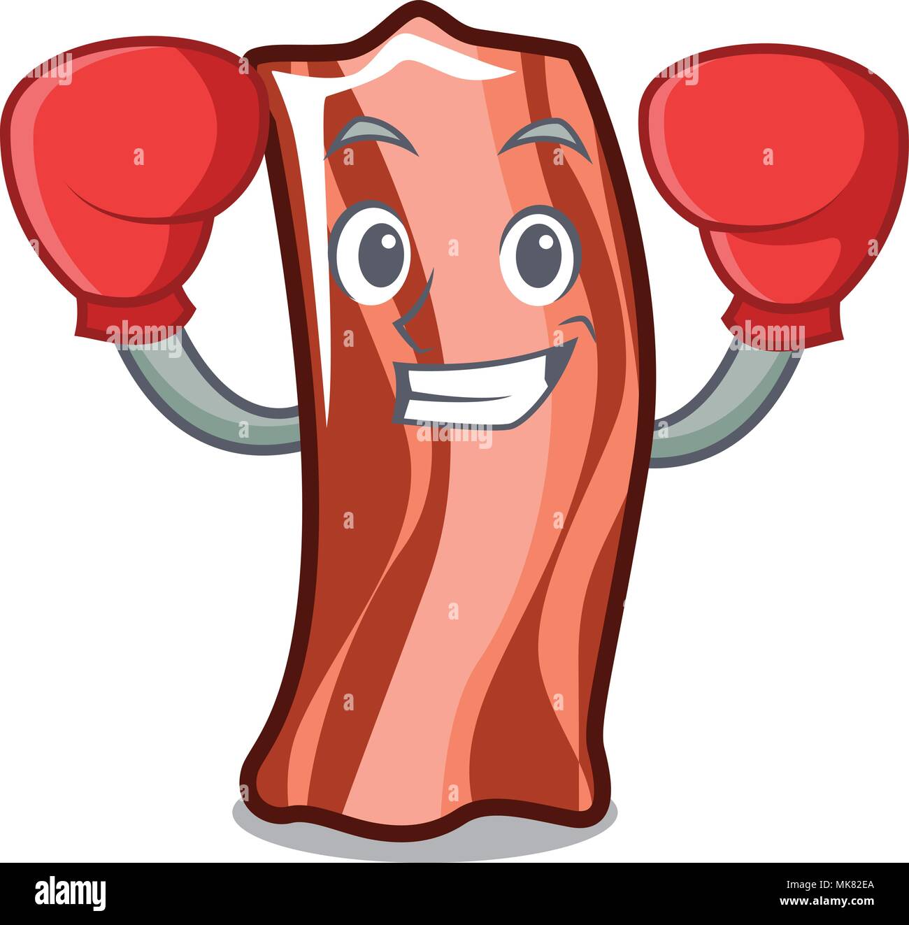 Boxing ribs character cartoon style Stock Vector Image & Art - Alamy