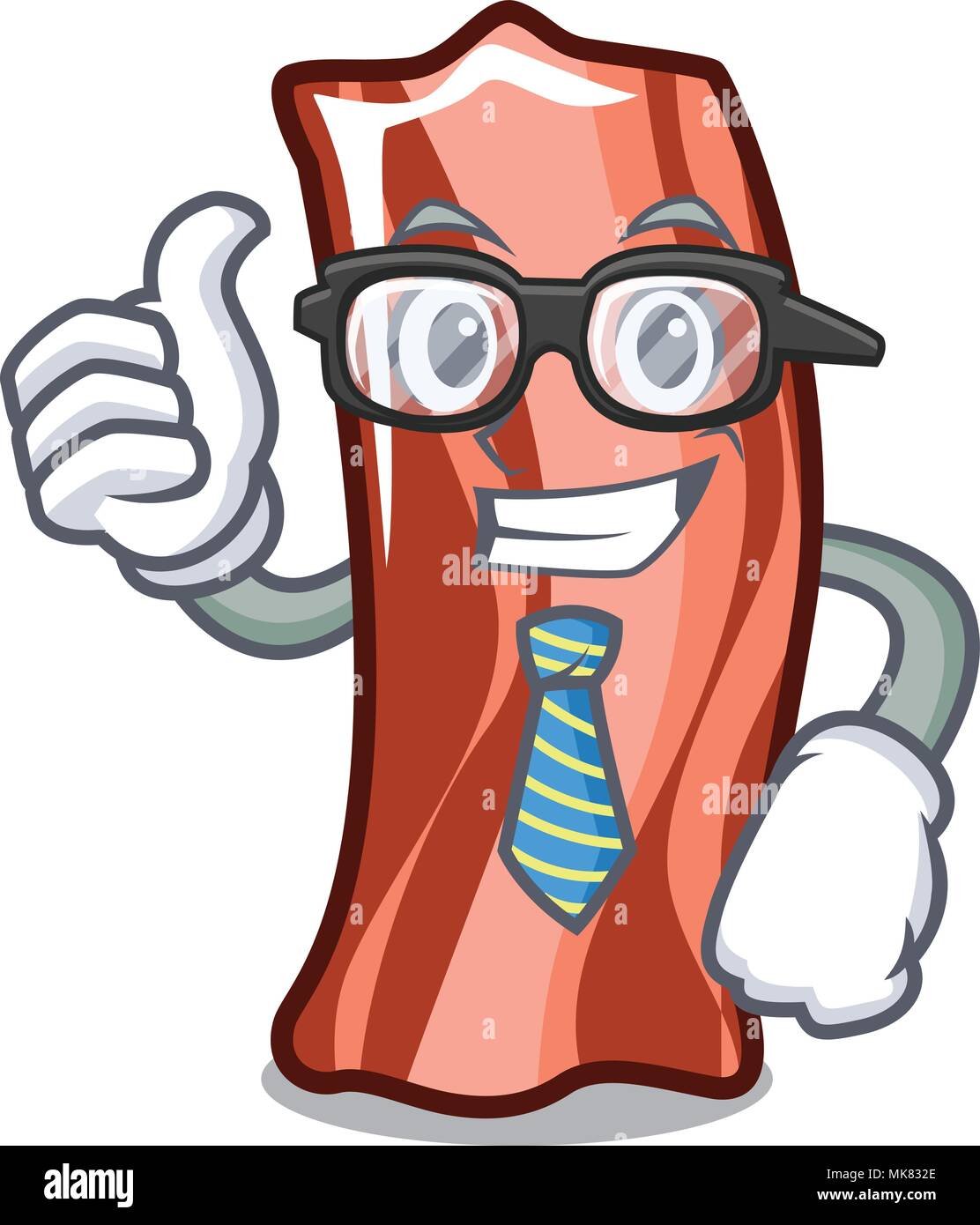 Businessman ribs character cartoon style Stock Vector Image & Art - Alamy