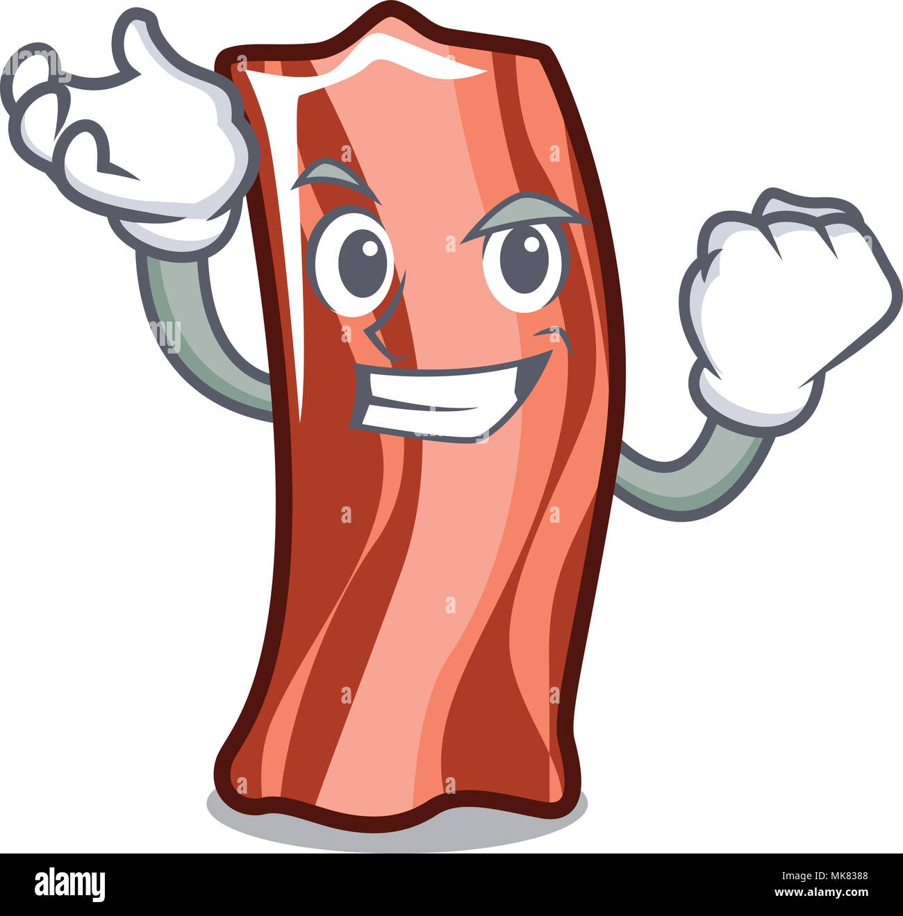 Successful ribs character cartoon style Stock Vector Image & Art - Alamy