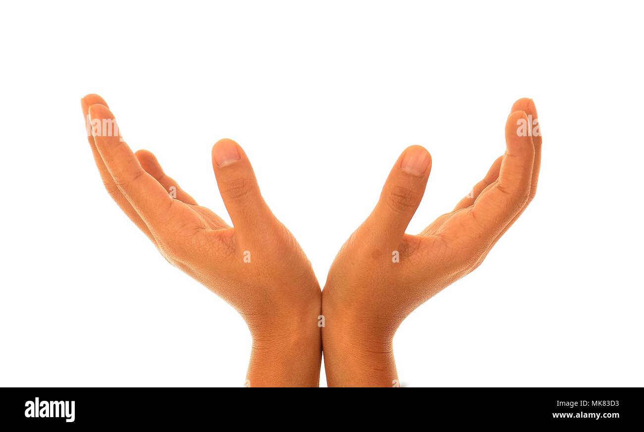 Open hand catch hi-res stock photography and images - Alamy