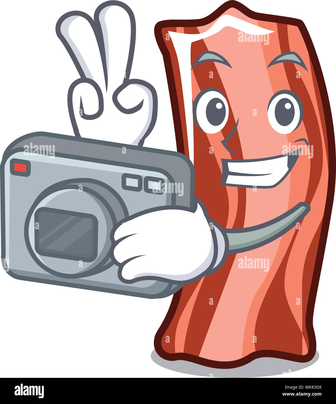 Photographer ribs mascot cartoon style Stock Vector Image & Art - Alamy
