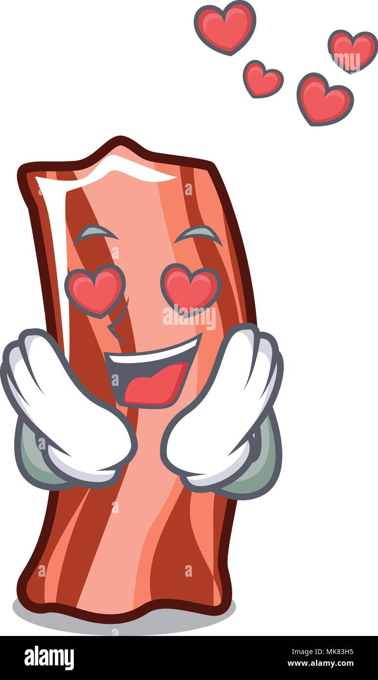 In love ribs mascot cartoon style Stock Vector Image & Art - Alamy