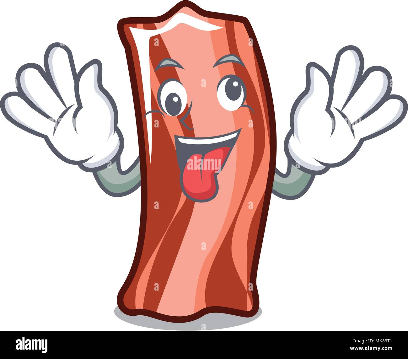 Crazy ribs mascot cartoon style Stock Vector Image & Art - Alamy