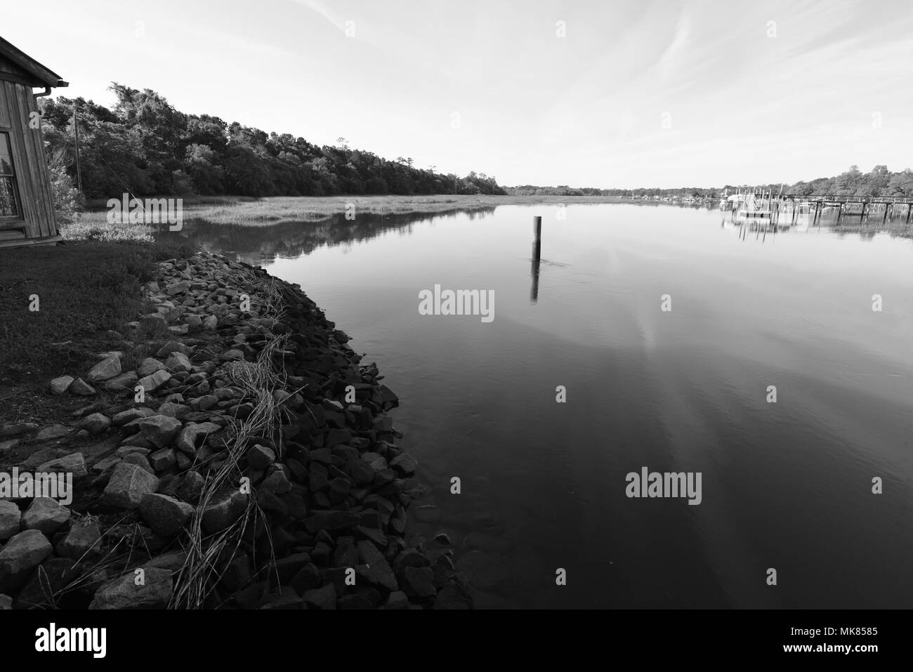 Processing boat Black and White Stock Photos & Images - Alamy