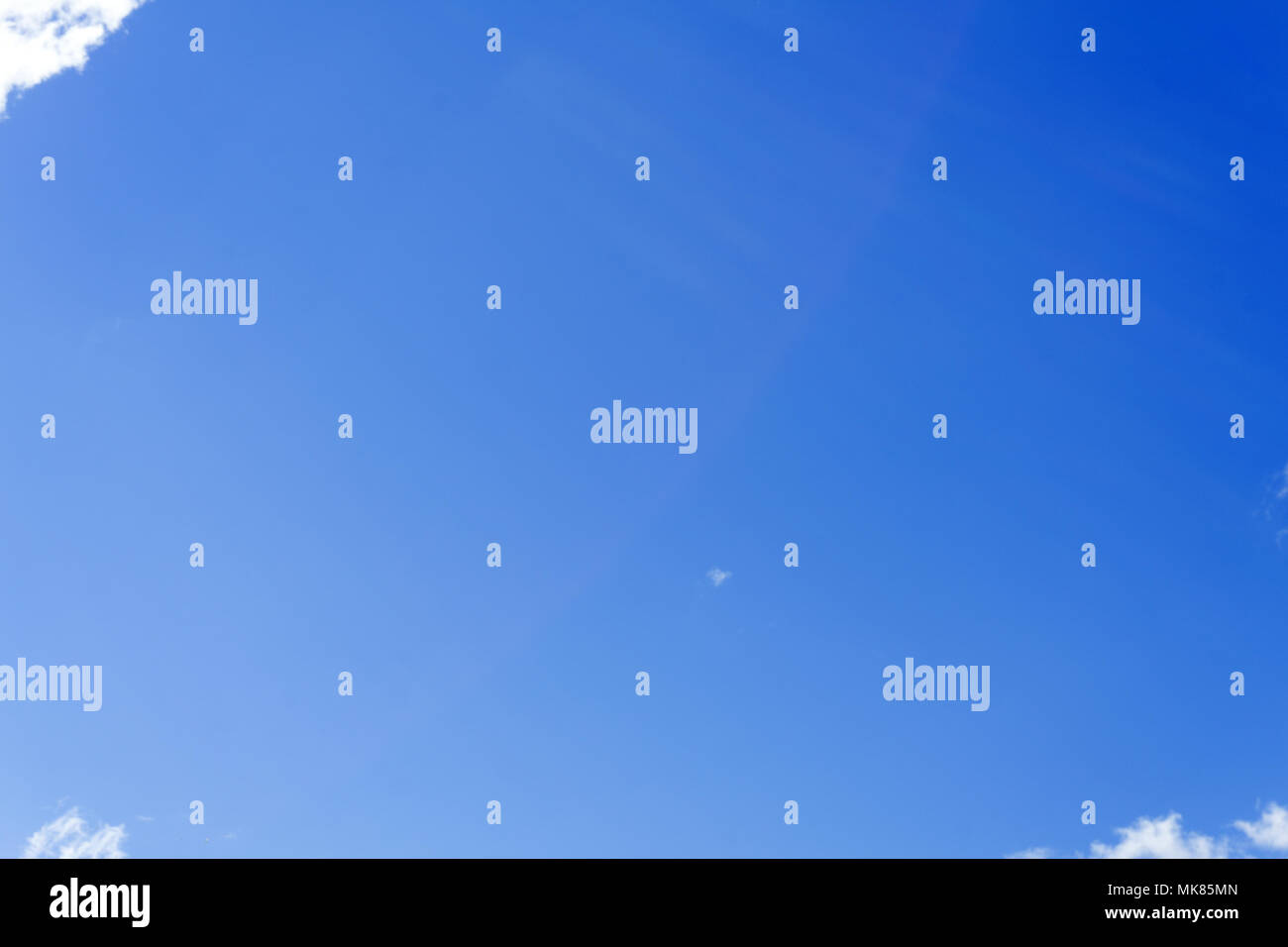 blue sky background south transparent vibrant indigo Stock Photo - Alamy