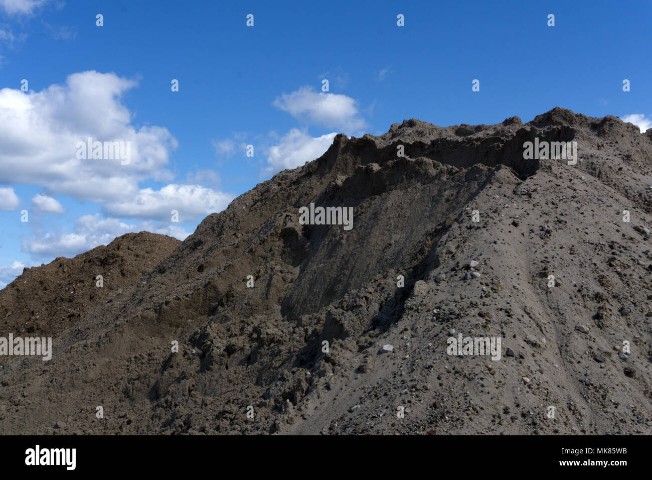 Desert landscape from a high point. Big Sands extreme landscape. The ...