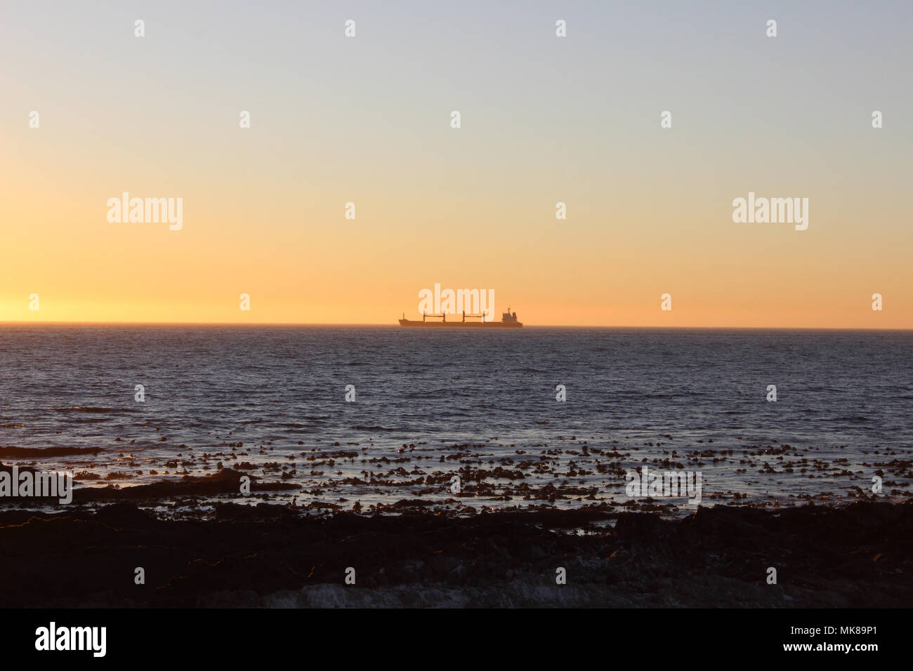 Orange afternoon boat hi-res stock photography and images - Alamy