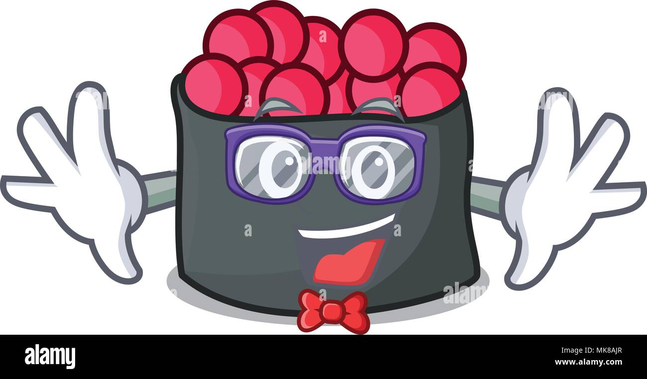 Geek ikura character cartoon style Stock Vector Image & Art - Alamy