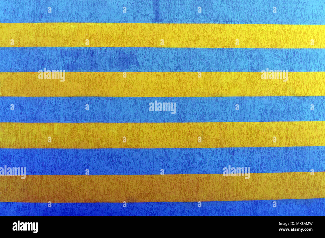 Wall with two colors decorative plaster object Stock Photo - Alamy