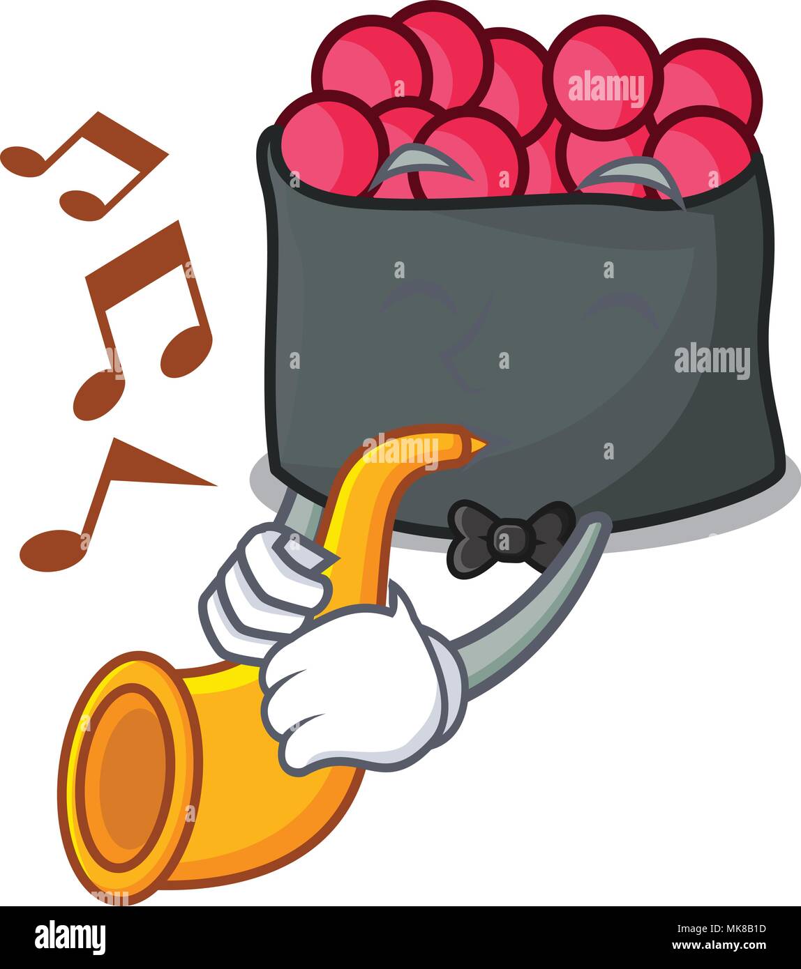 Red trumpet fish Stock Vector Images - Alamy