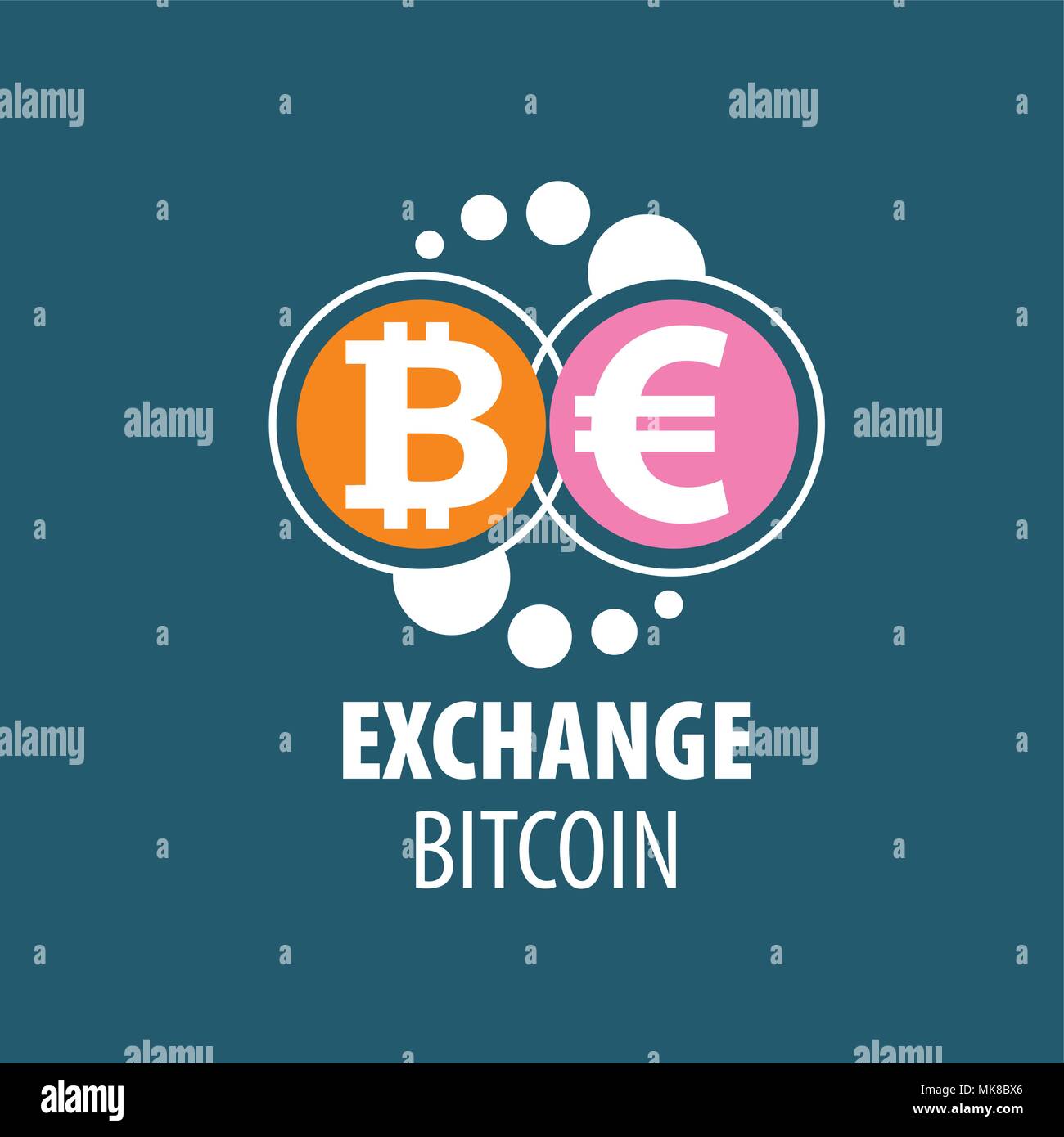 exchange bitcoin for money Stock Vector Image & Art - Alamy