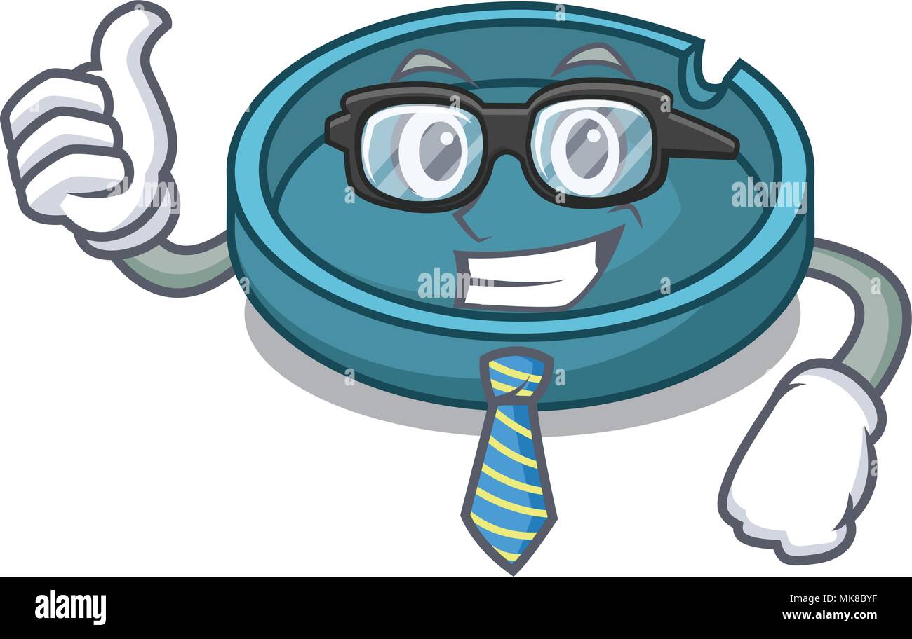 Businessman ashtray character cartoon style Stock Vector Image & Art ...