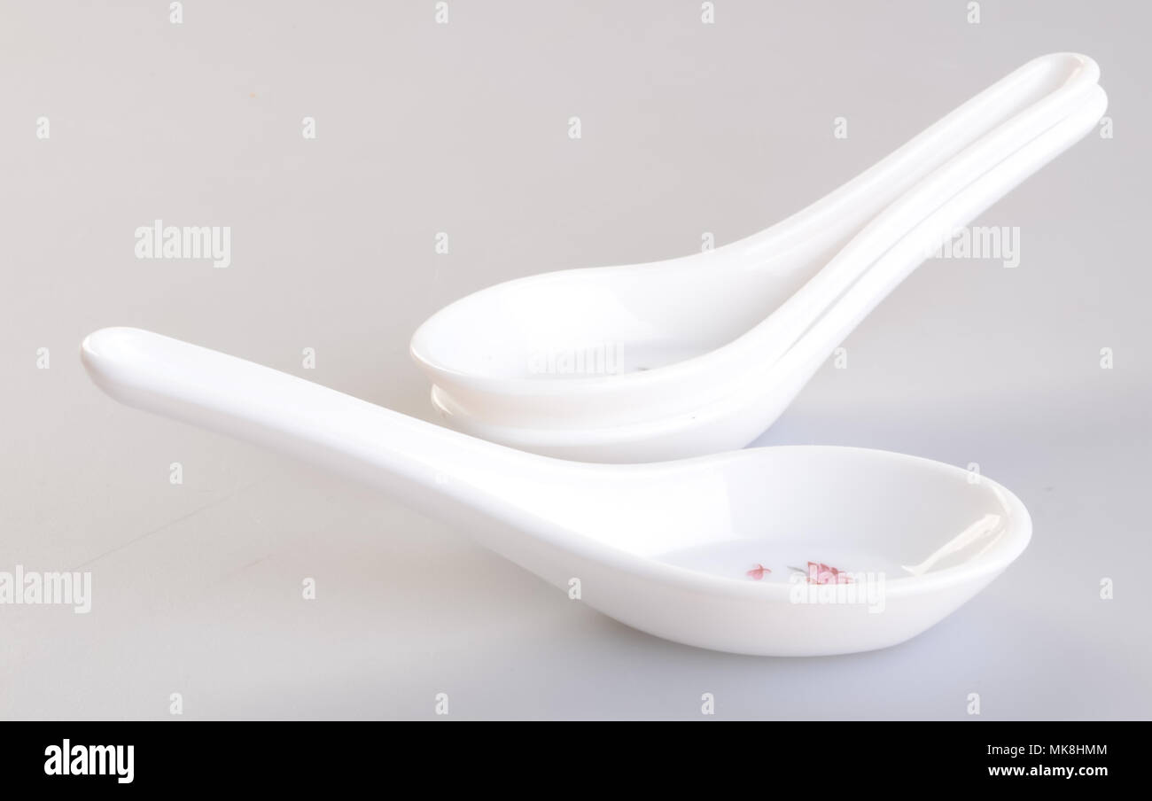 chinese spoon. chinese spoon on background. chinese spoon on a ...