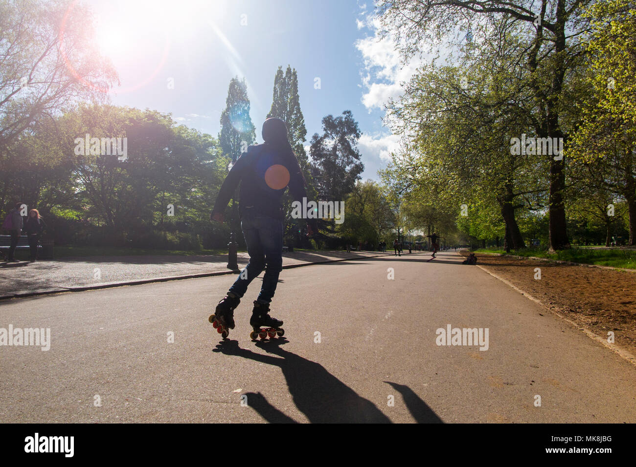Rollerblade hyde park hi-res stock photography and images - Alamy