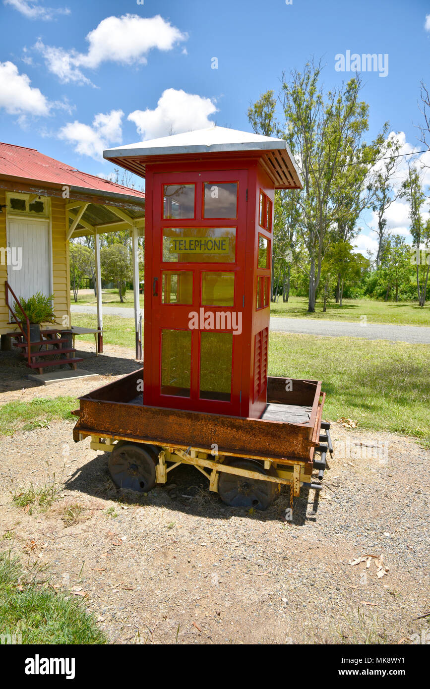 wowan museum at wowan in queensland, Australia, a dying outback town ...