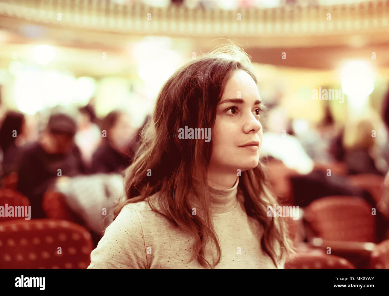 Theatre goer hi-res stock photography and images - Alamy