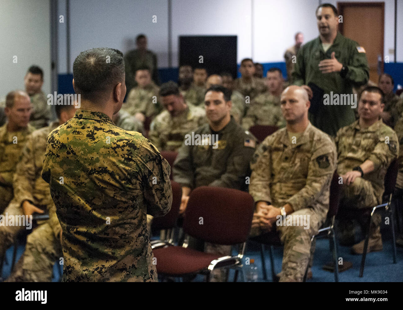 A U.S. Air Force 17th Special Operations Squadron pilot asks U.S ...