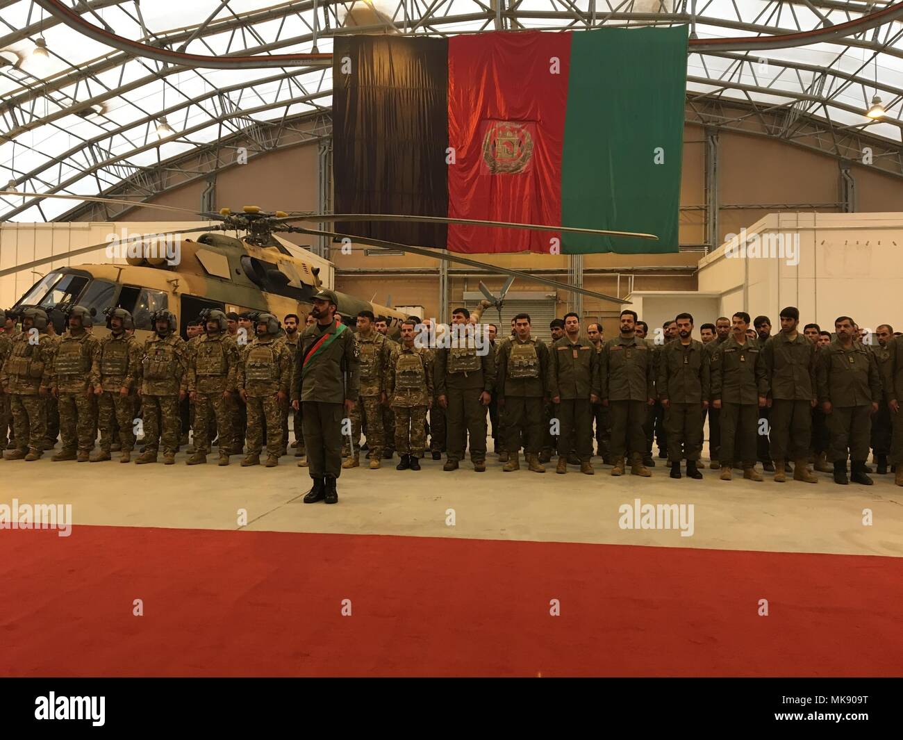 Members of the Afghan Special Mission Wing participate in the unit’s ...