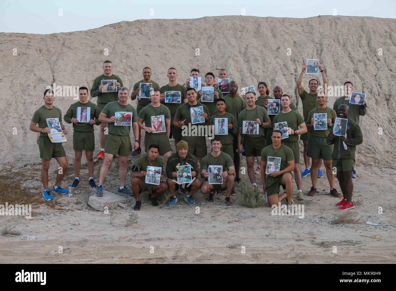 Marines and Sailors deployed in the Middle East with Special Purpose ...