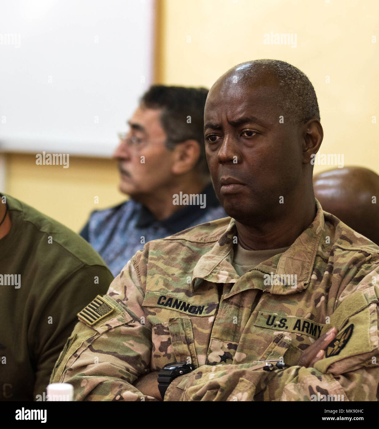 CAMP TAJI, Iraq (Nov. 7, 2017) – Brig. Gen. Sylvester Cannon, deputy ...