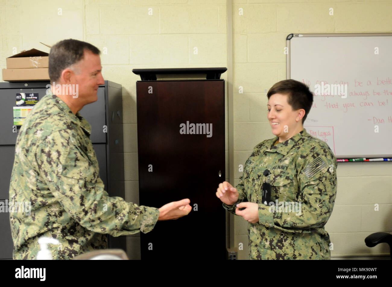 VIRGINIA BEACH, VA (November 27, 2017) - Rear Adm. Brian Brakke ...
