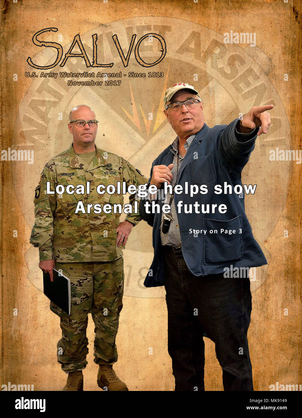 Salvo cover for November 2017 Stock Photo - Alamy