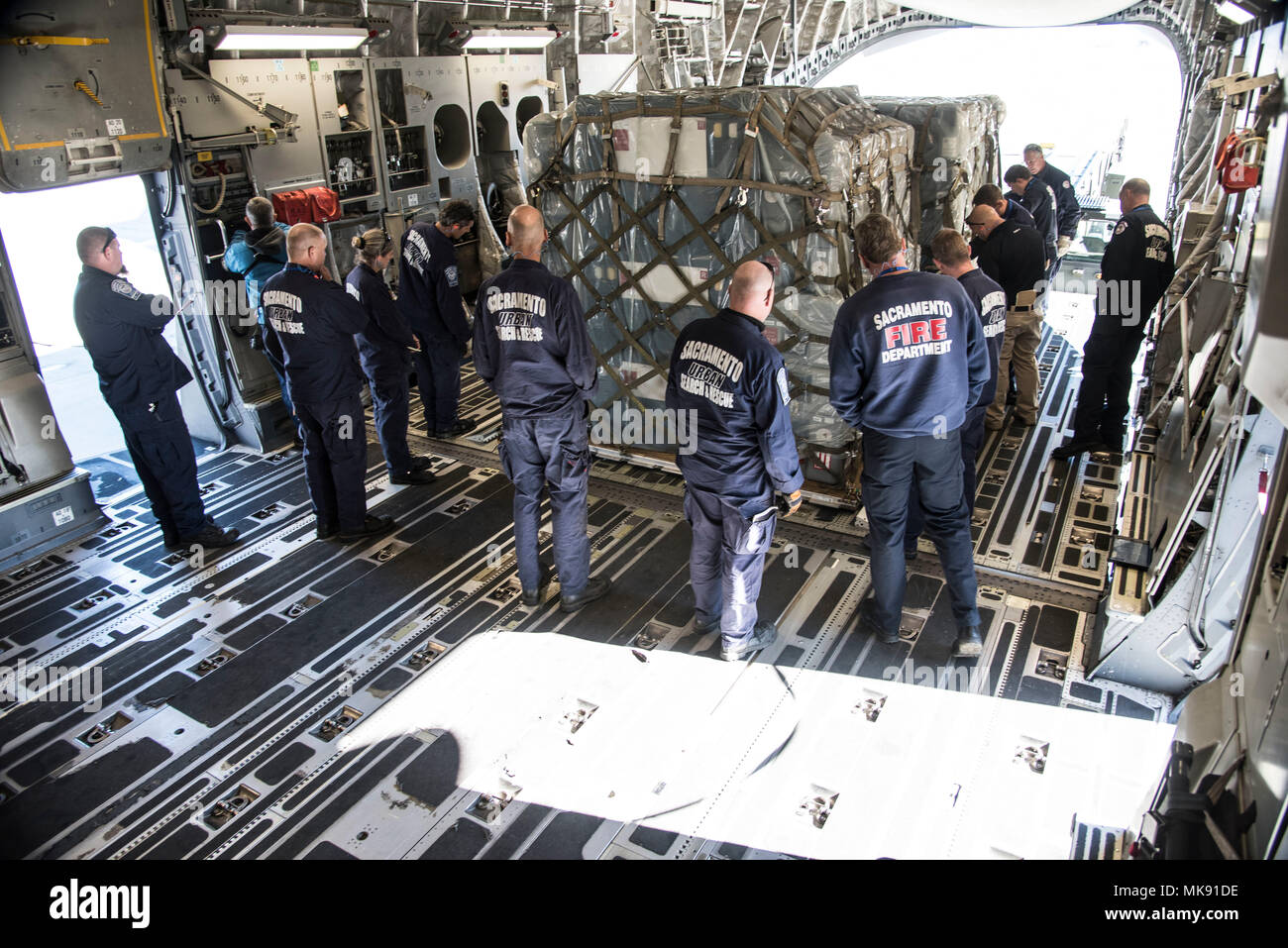 Members of Federal Emergency Management Agency Task Force 7 finish ...