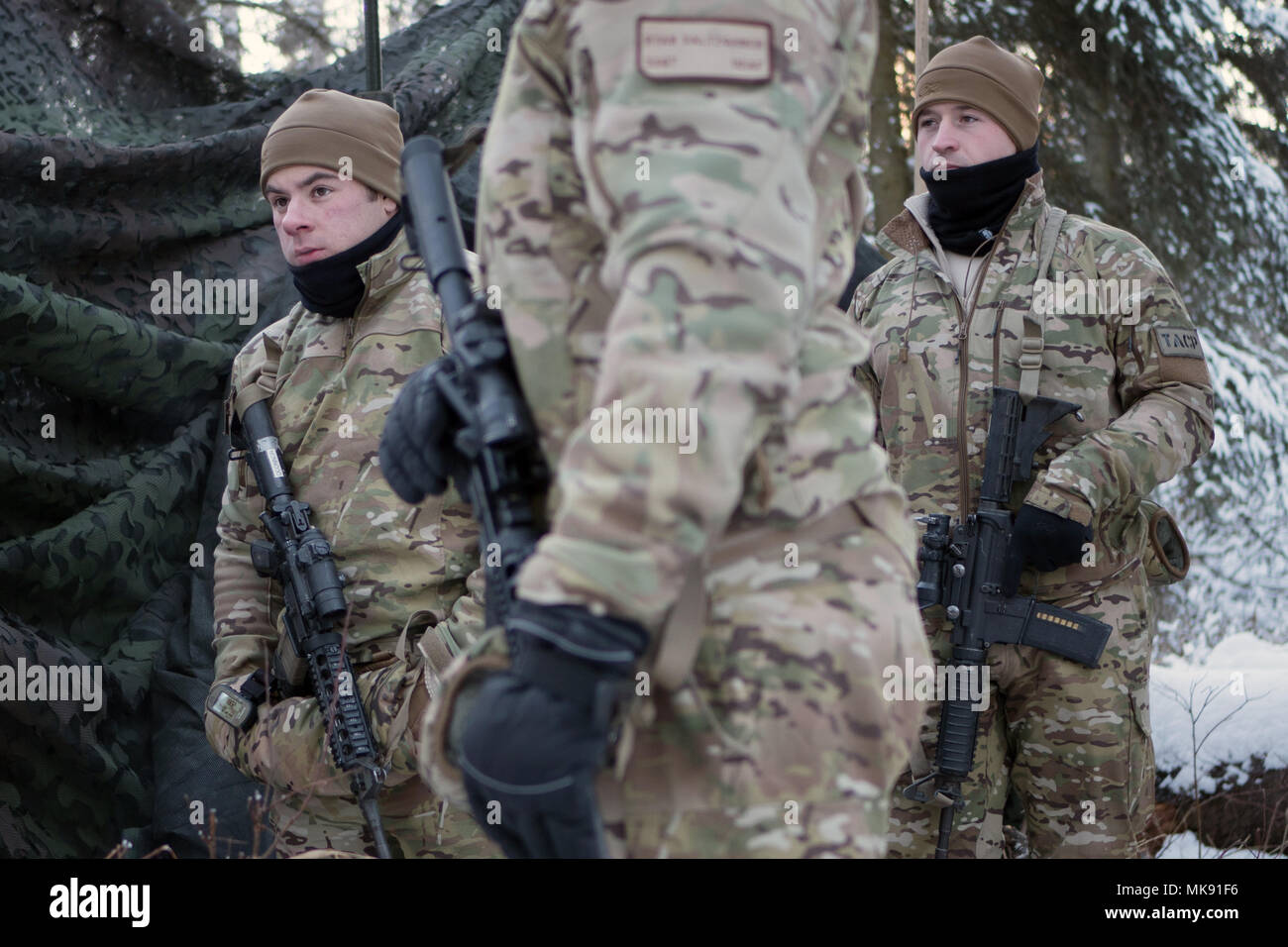 Tactical Air Control Party Airmen assigned to the 3rd Air Support ...