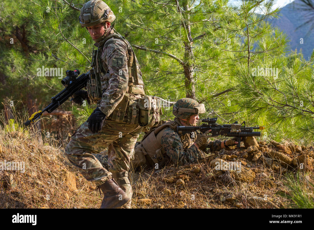 British royal marines turkey hi-res stock photography and images - Alamy