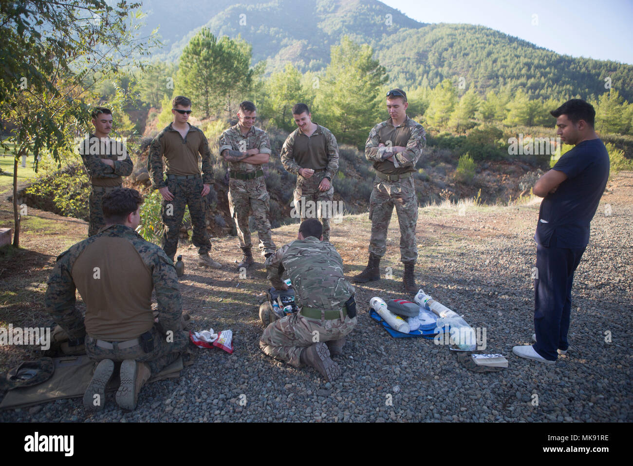 British royal marines turkey hi-res stock photography and images - Alamy