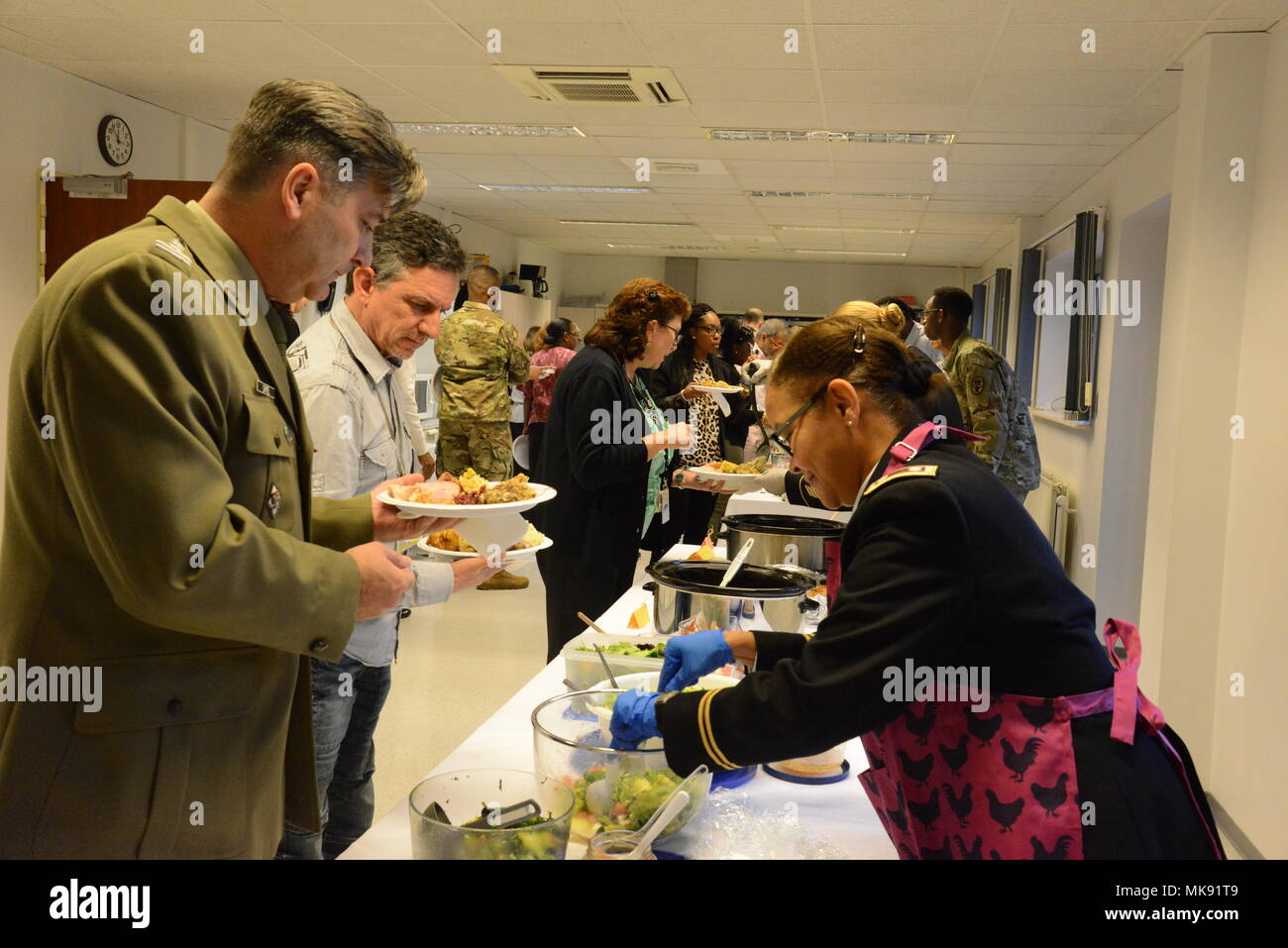 U.S. members of the Supreme Headquarters Allied Powers Europe (SHAPE ...