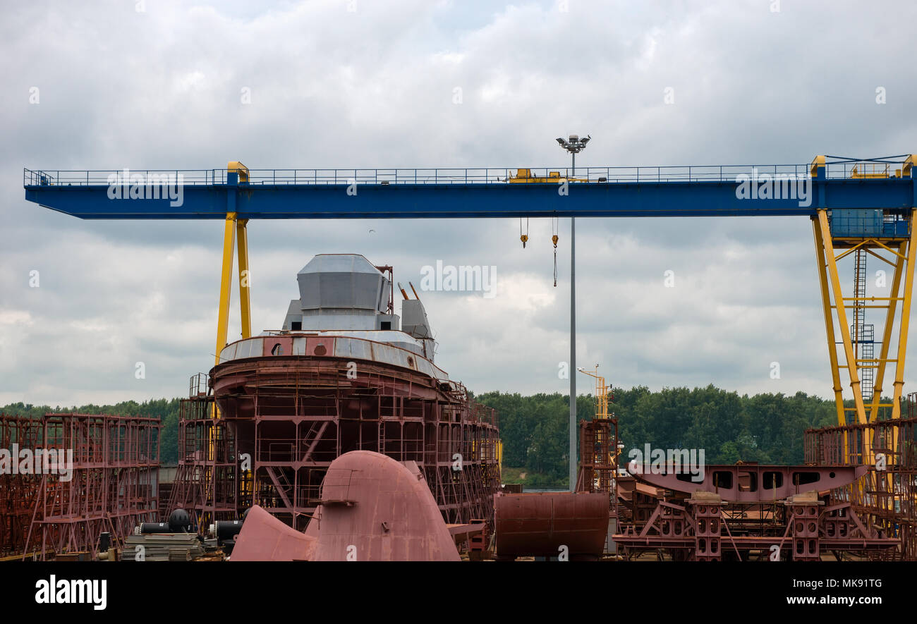 Construction warship shipyard hi-res stock photography and images - Alamy