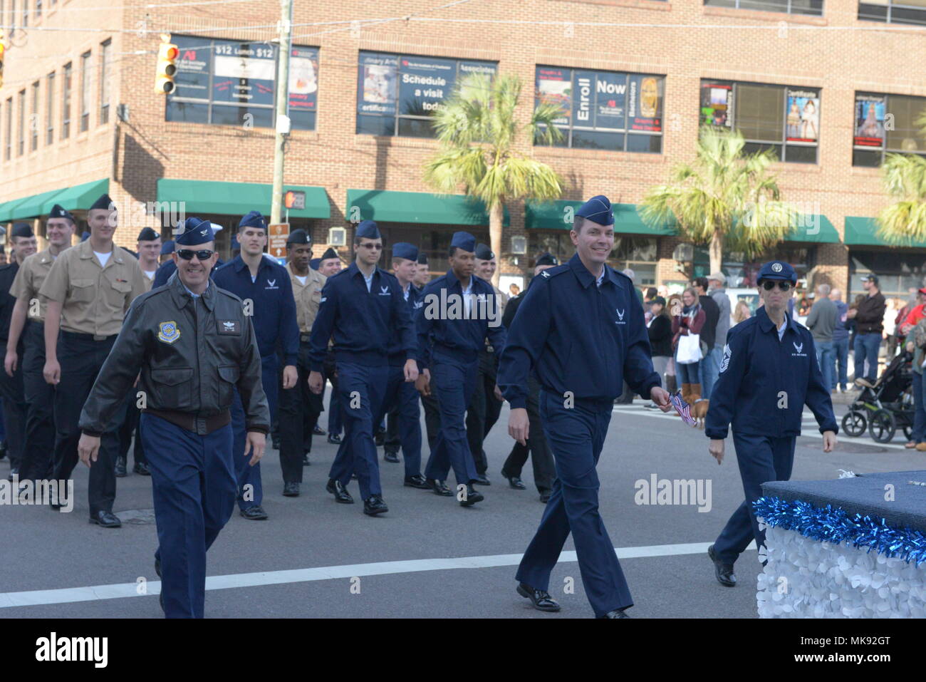 Col. Patrick Winstead (left), 437th Airlift Wing Vice Commander, Col ...