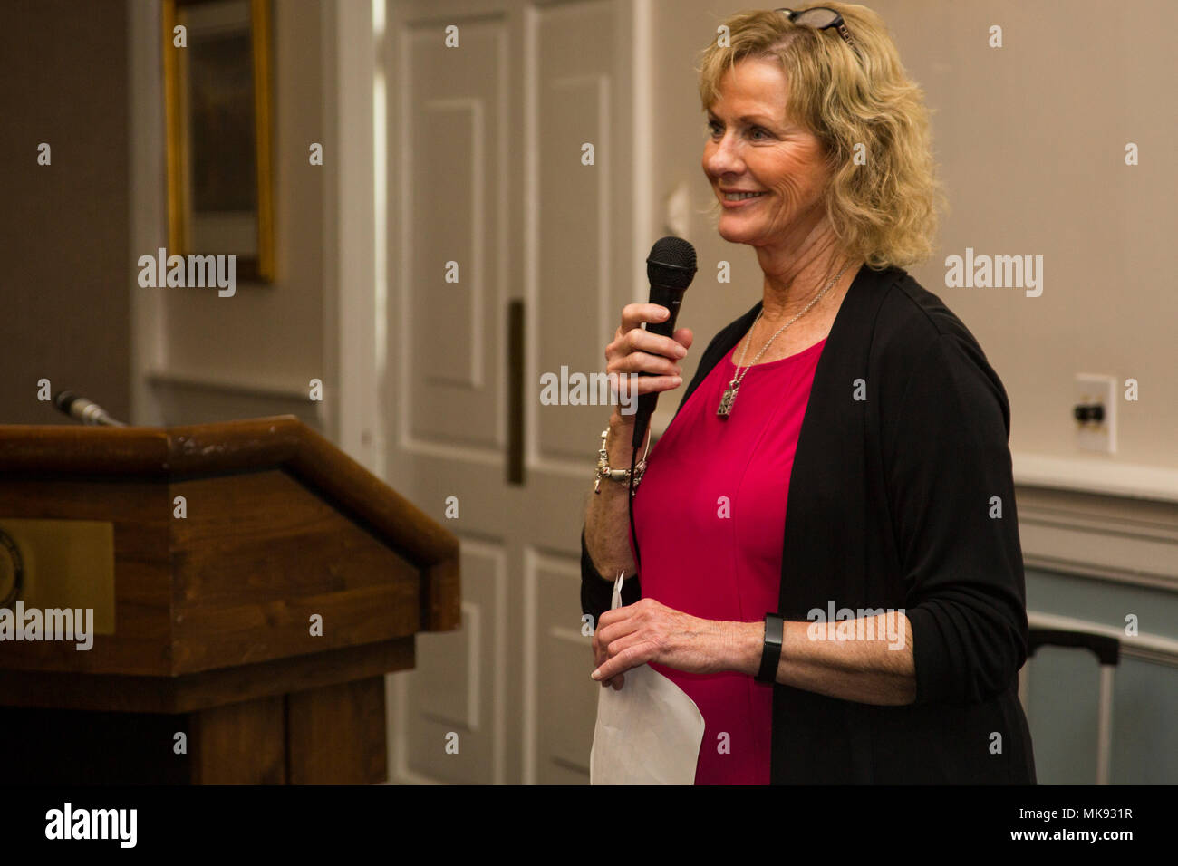 Lynette Ward, employee training and development specialist, Marine ...