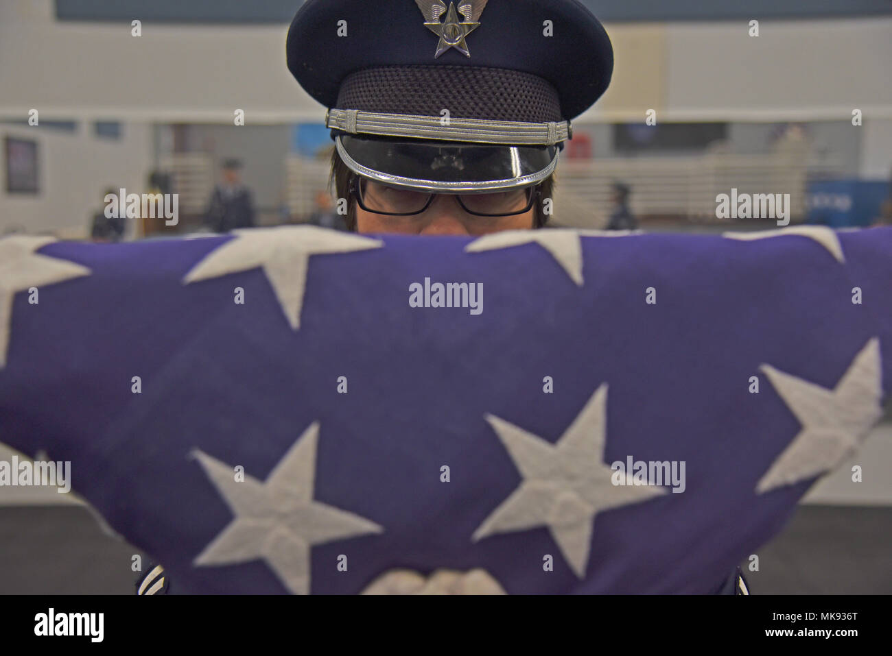 A1C Lauren O'Neill, 92nd Force Support Squadron Honor Guardsman ...