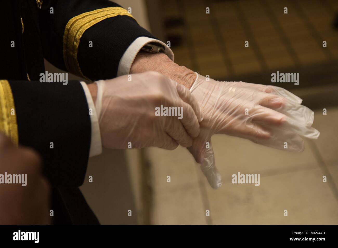 U.S. Army Lt. Gen. Thomas Vandal, 8th Army commanding general, prepares ...