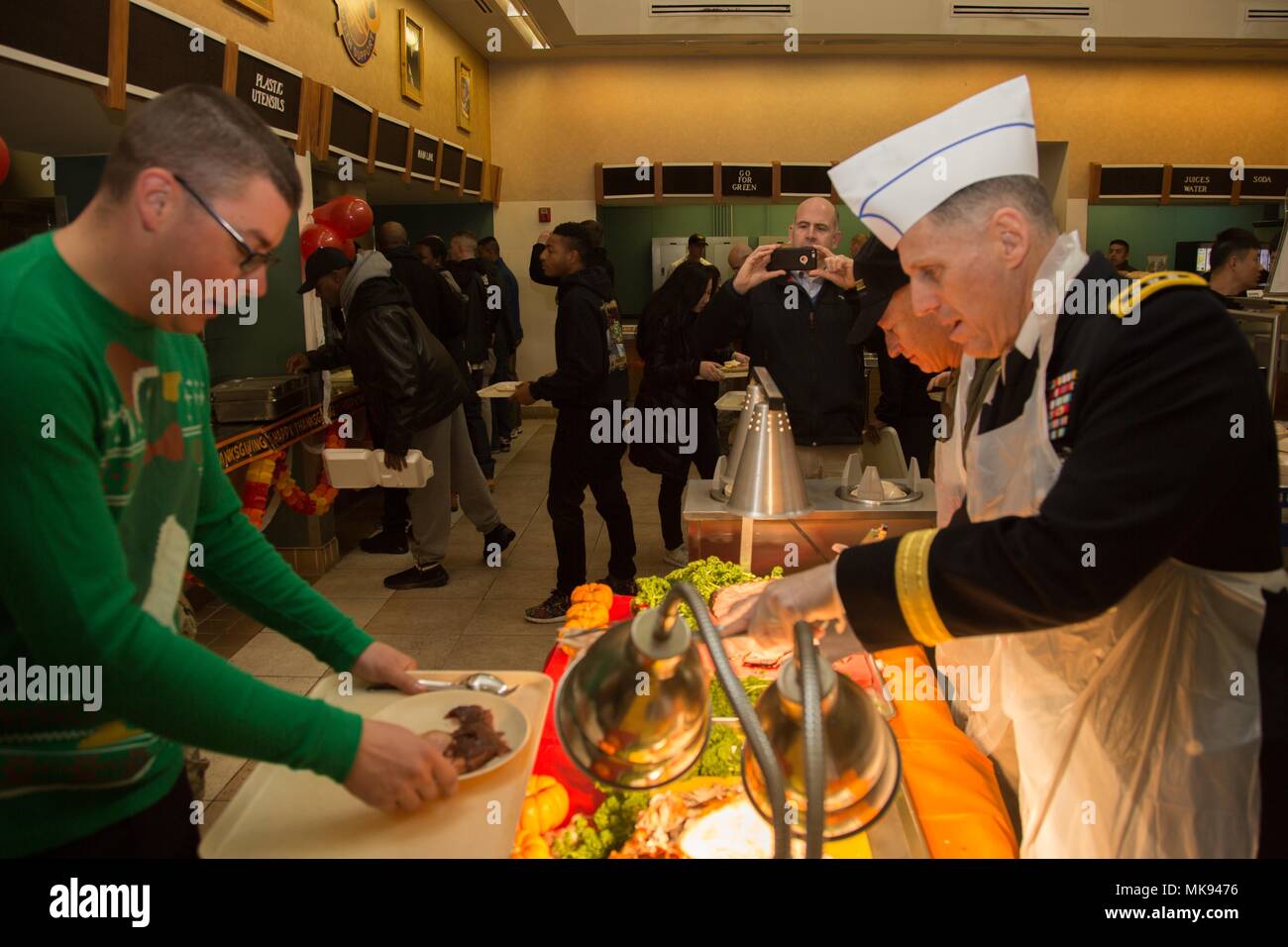 U.S. Army Lt. Gen. Thomas Vandal, 8th Army commanding general, serves ...
