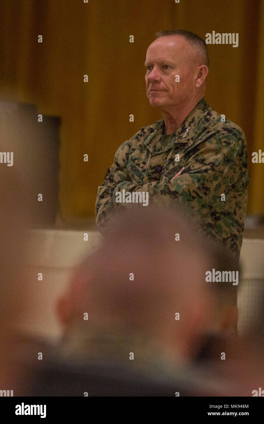 Lt. Gen. Lawrence D. Nicholson, the commanding general of III Marine ...