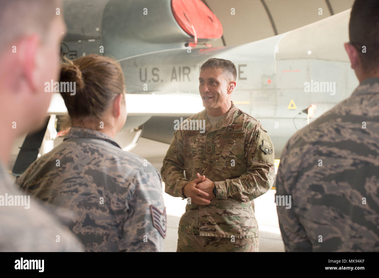 Chief Master Sgt. Joseph Montgomery, U.S. Air Forces Central Command ...