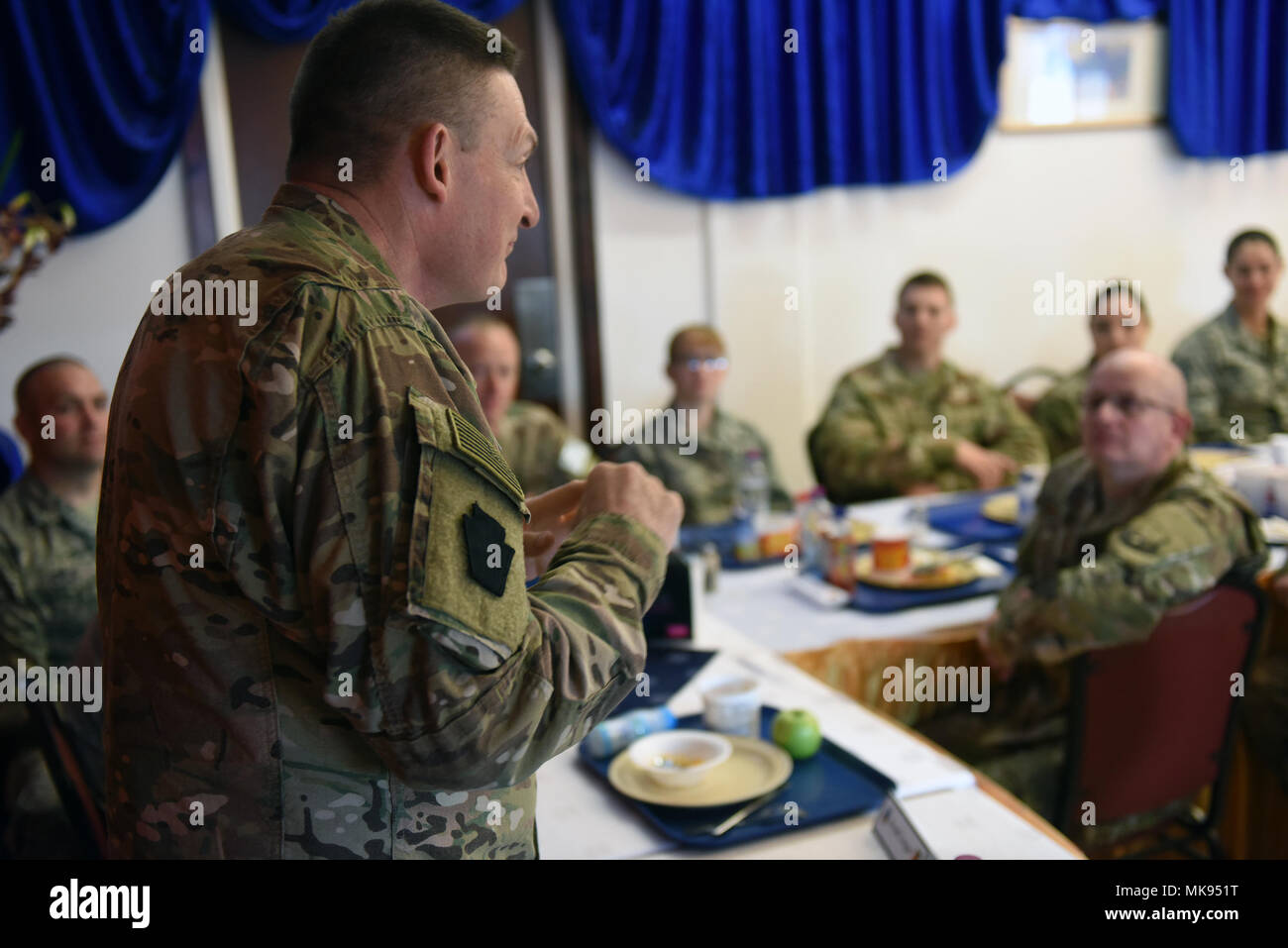 Army Command Sgt. Maj. Christopher Kepner, senior enlisted advisor to ...