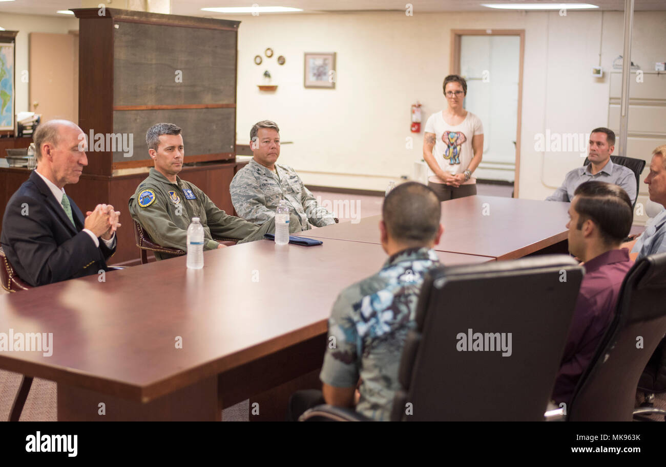 Continuous Process Improvement course students brief Col. Richard ...