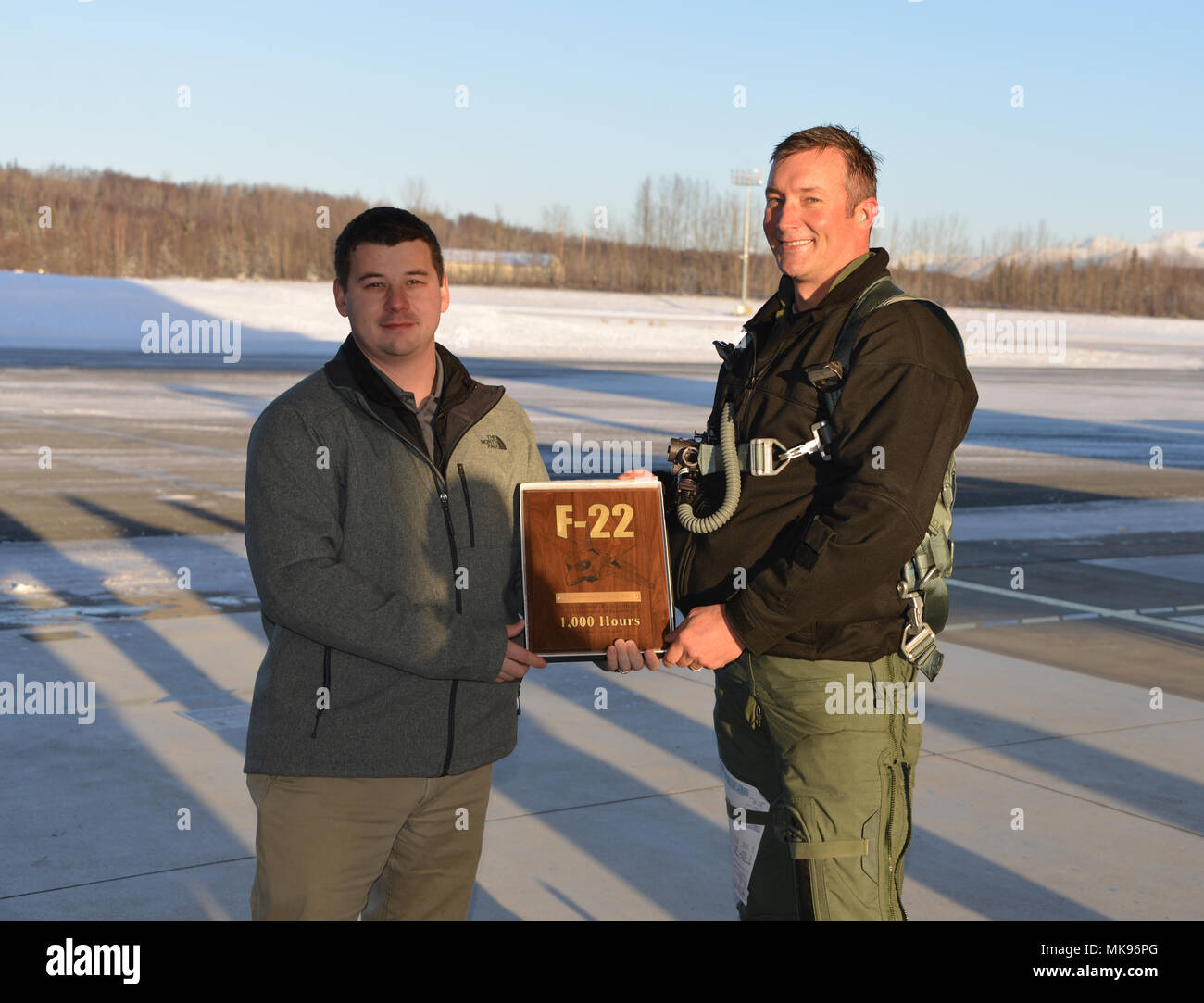 Air Force Lt. Col. Christopher Miller, 302nd Fighter Squadron commander ...
