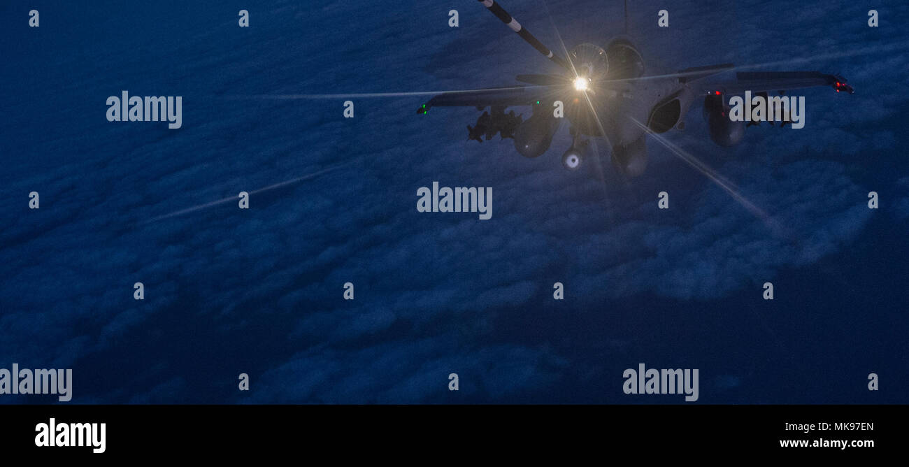 A French Air Force Dassault Rafael conducts air strikes and patrols in ...