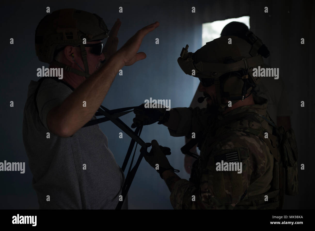 Special Tactics Airmen with the 26th Special Tactics Squadron prepare ...